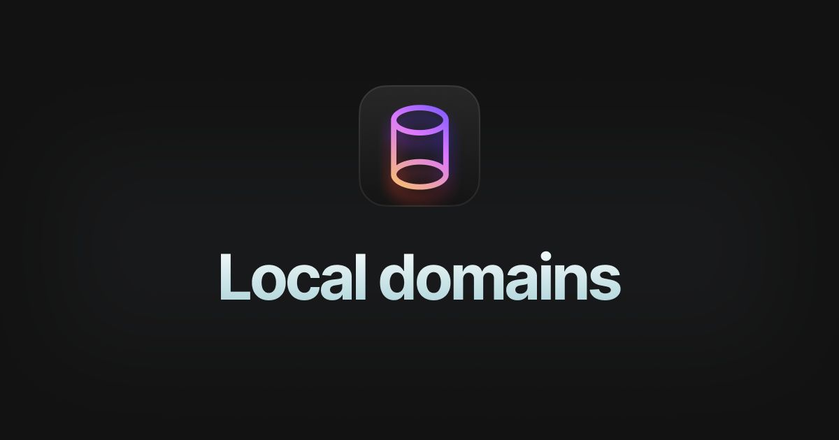 Local domains - LocalCan™